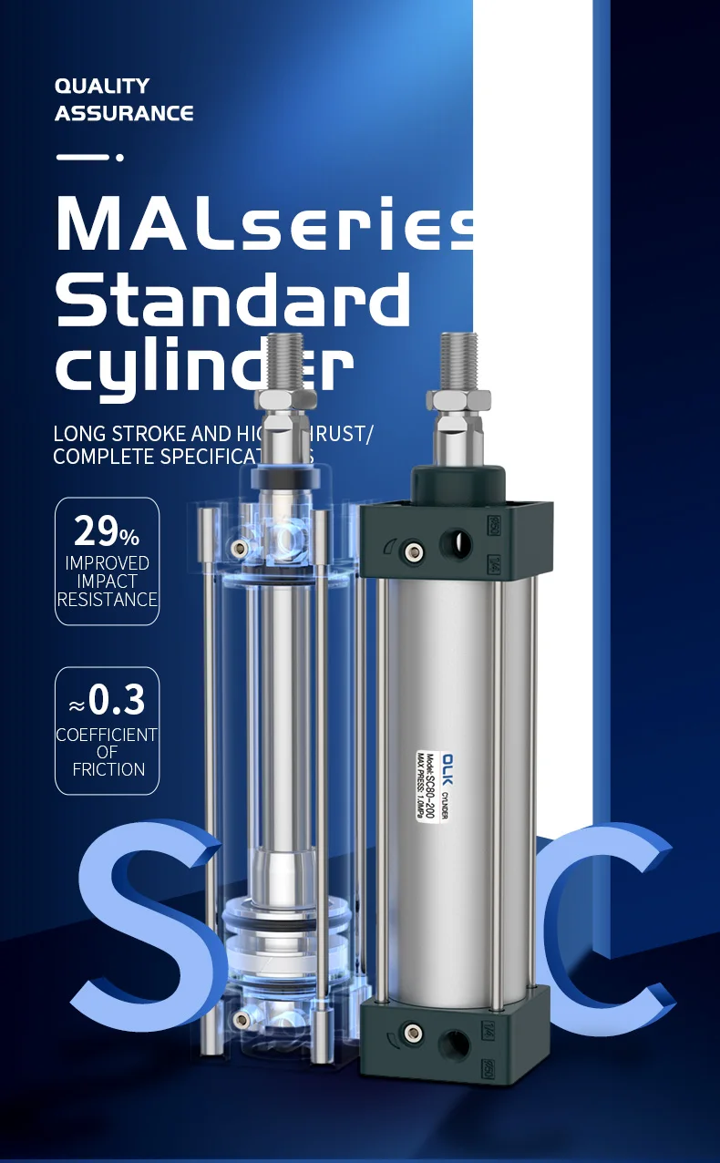 Olk Cylinder Manufacturer Direct Sales Sc Double Acting Cylinder At ...
