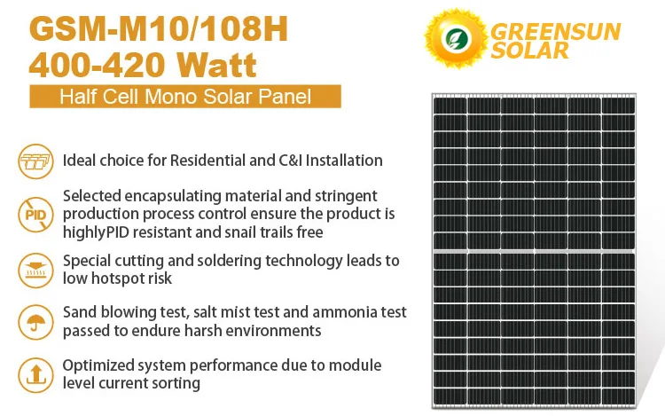 400w Solar Panels from China - Efficient Power Solutions