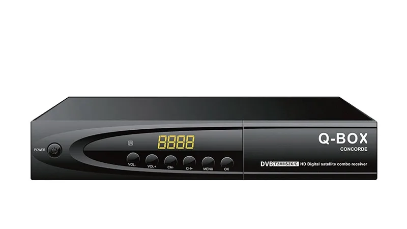 Q-box Concorde New Decoder For Ocean Plus 3 Kinkong 2 Set Top Box T2 ...