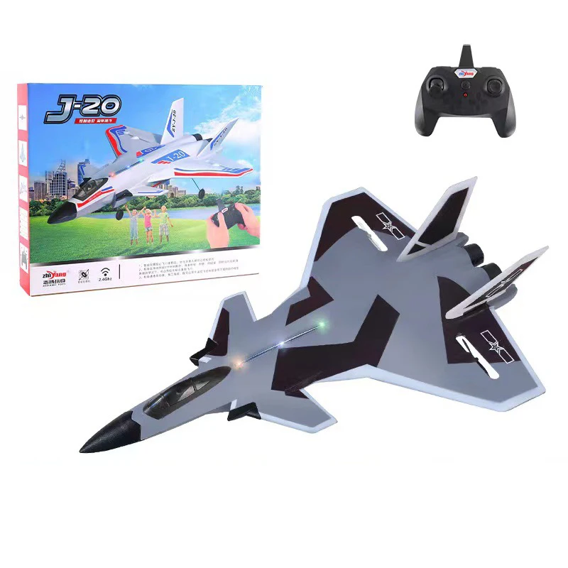 Camouflage J-20 Aircraft Model 300m Remote Control Helicopter Light ...