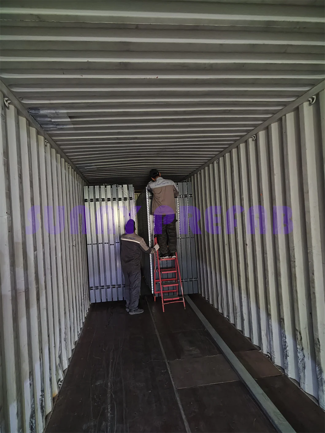 Steel Material Prefab Assemble Mobile Stackable Container
