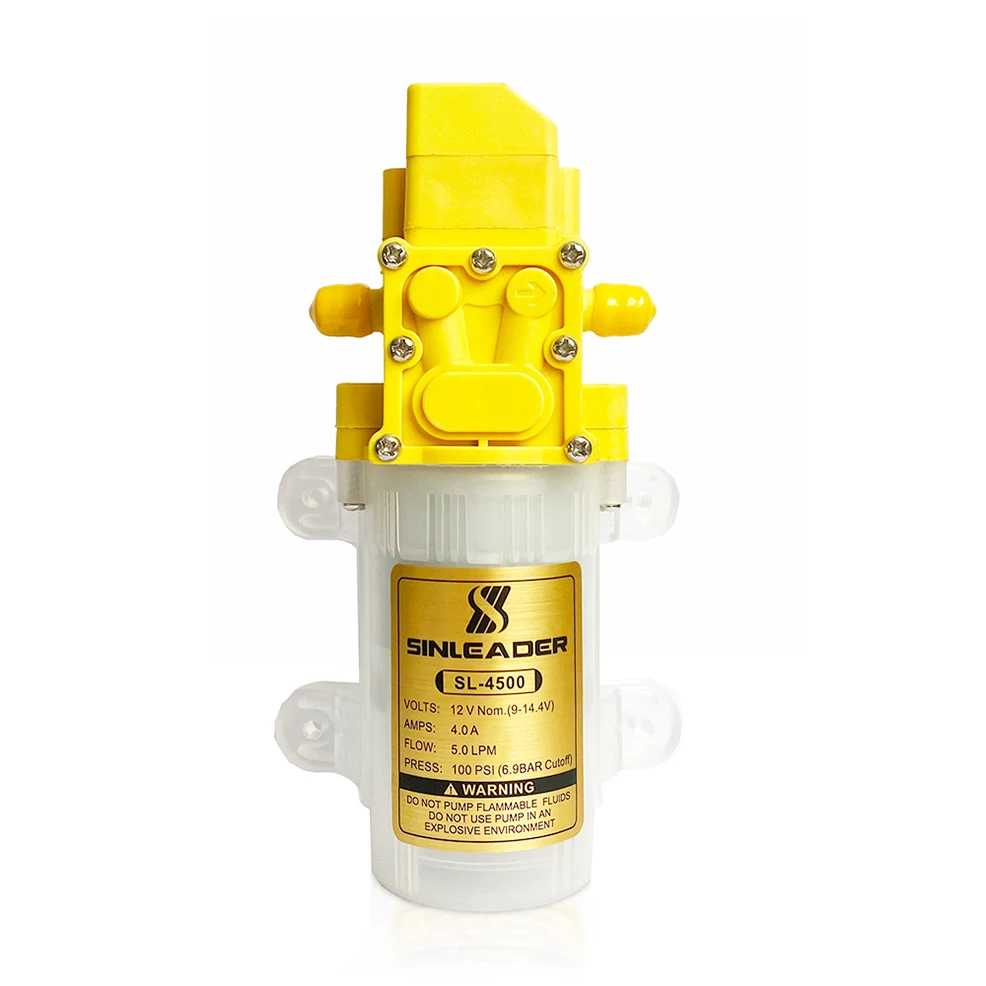 High Pressure Mini Small Plastic Spray Machine 12v Dc Motor Water Pump ...