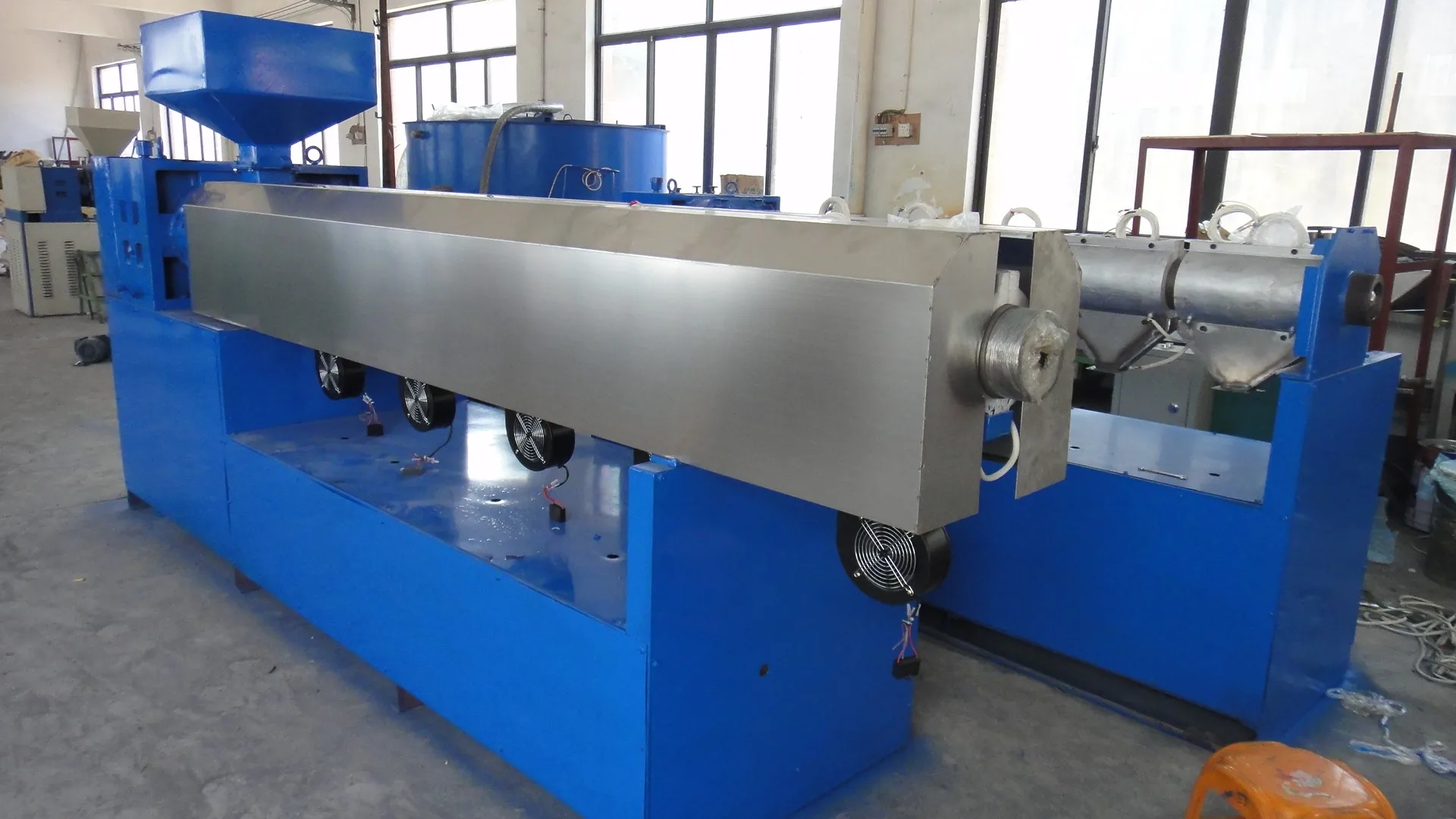 Pvc Electrical Galvanized Flexible Conduit Coating Machine For Liquid ...