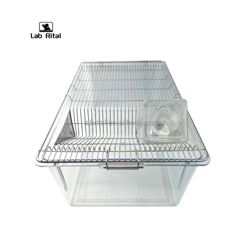 Labrital Transparent Mice & Rat Cage for Laboratory Breeding - OEM