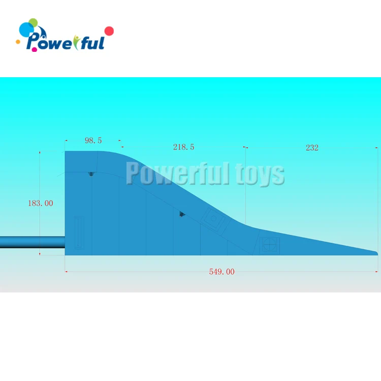 1.8m Height Inflatable BMX/MTB Mountain Bike Ramp Airbag Landing ...