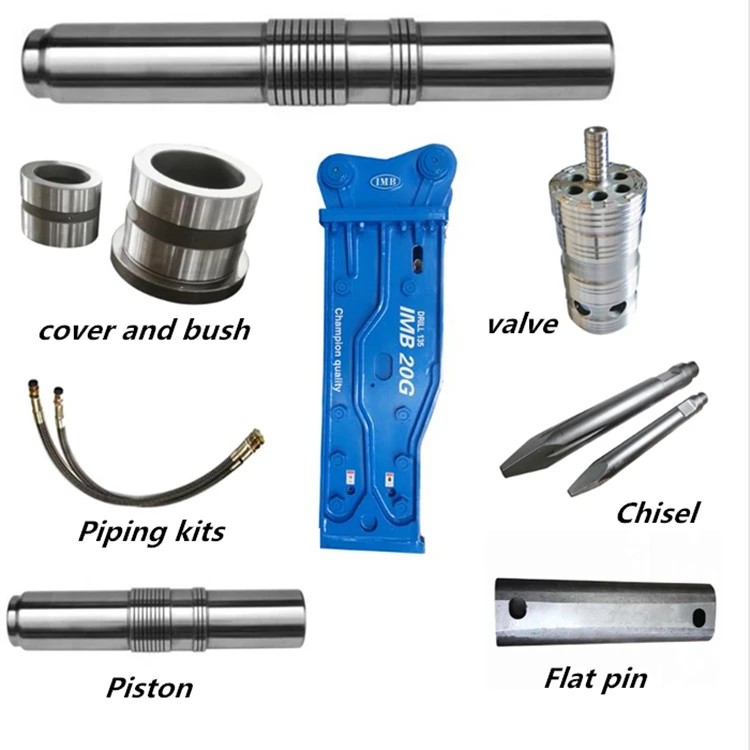 Excavator Rock Demolition Parts - Durable Hydraulic Solutions