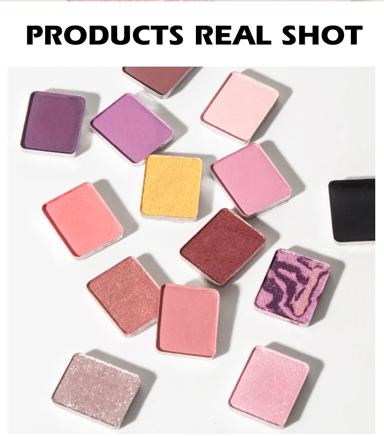 14 Colors Luxurious Eyeshadow Palette Matte Pearlescent Metallic ...