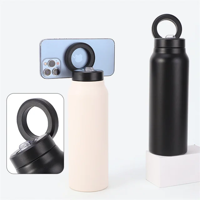 24oz Magsafe Water Bottle - Insulated & Magnetic Holder