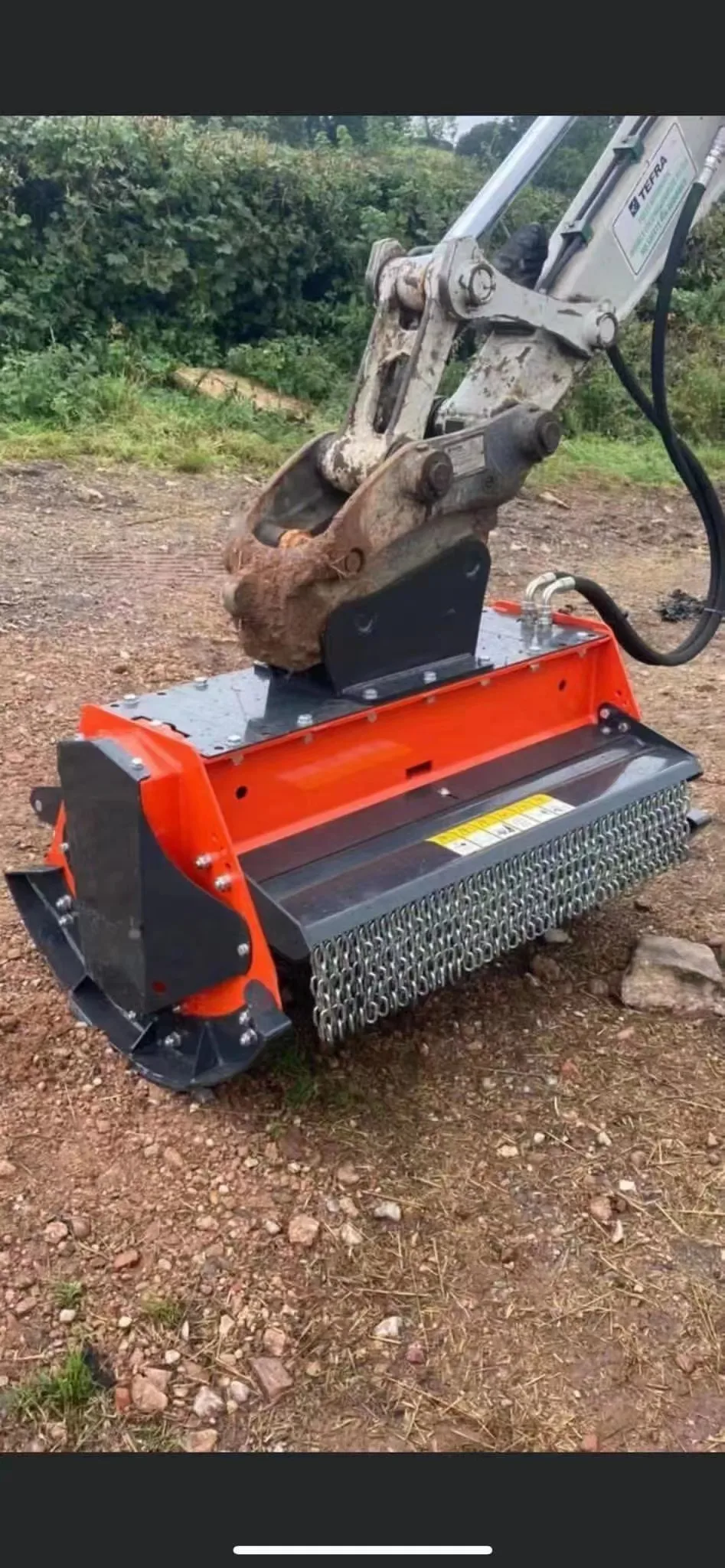 High Quality Hydraulic Flail Mower for Excavator All Size