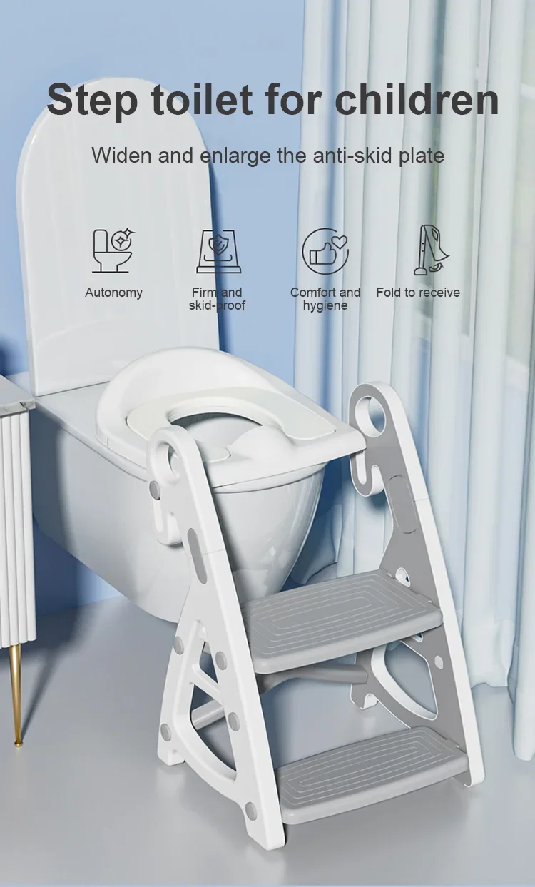 Adjustable Baby Potty Training Seat Triangular Structure Stable Child ...