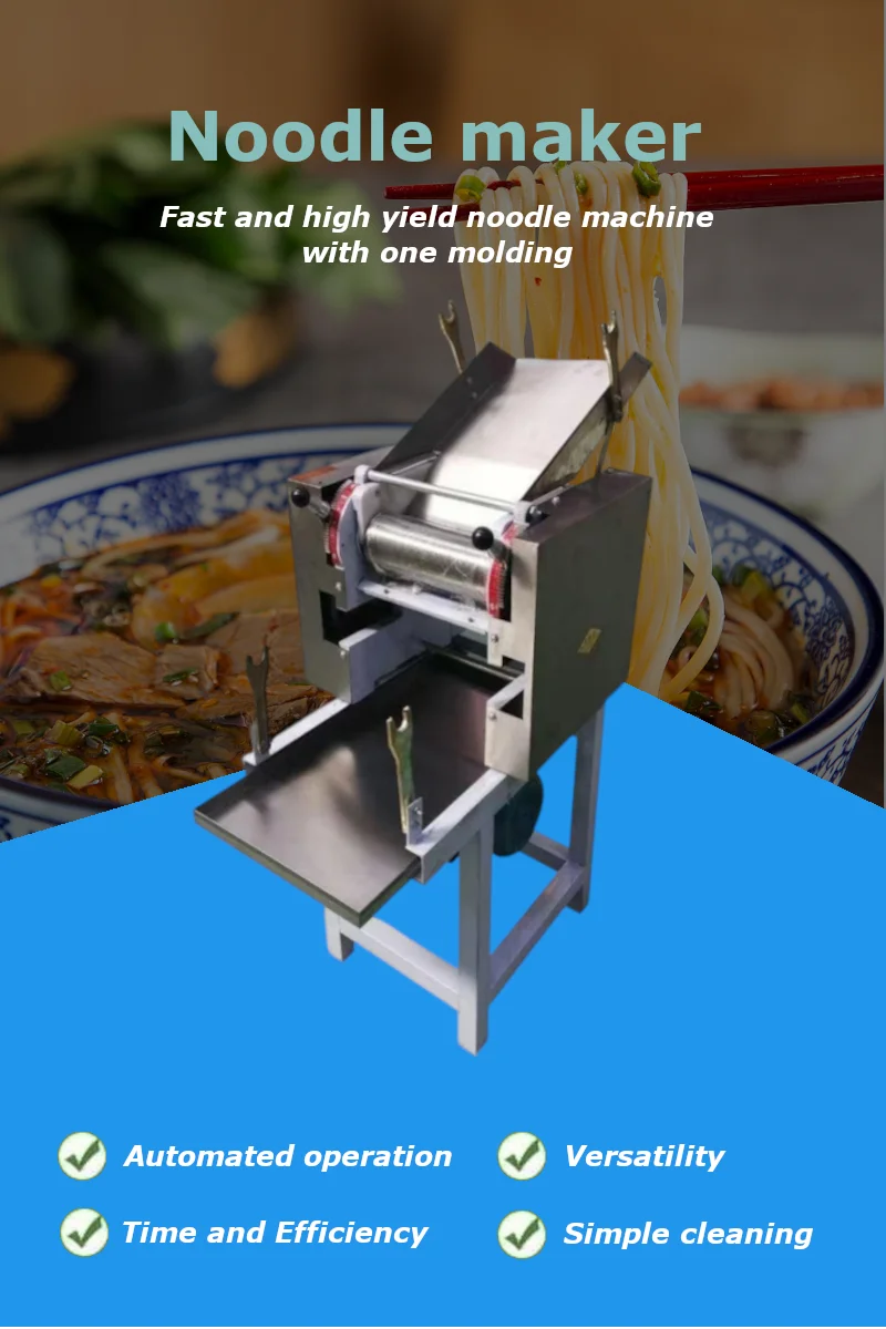 Fresh Noodle Machine Chinese Noodle Making Machine Mini Noodle Making ...