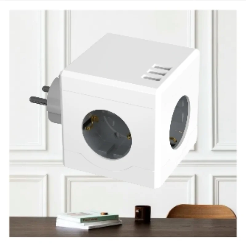 2023 New Style European Type Socket With Plug Portable Power Cube Type ...
