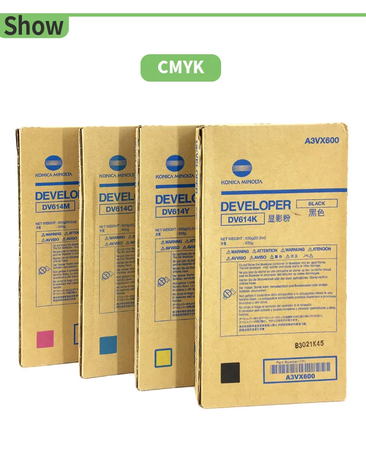 Original Konica Minolta Developer Powder for Bizhub Printers