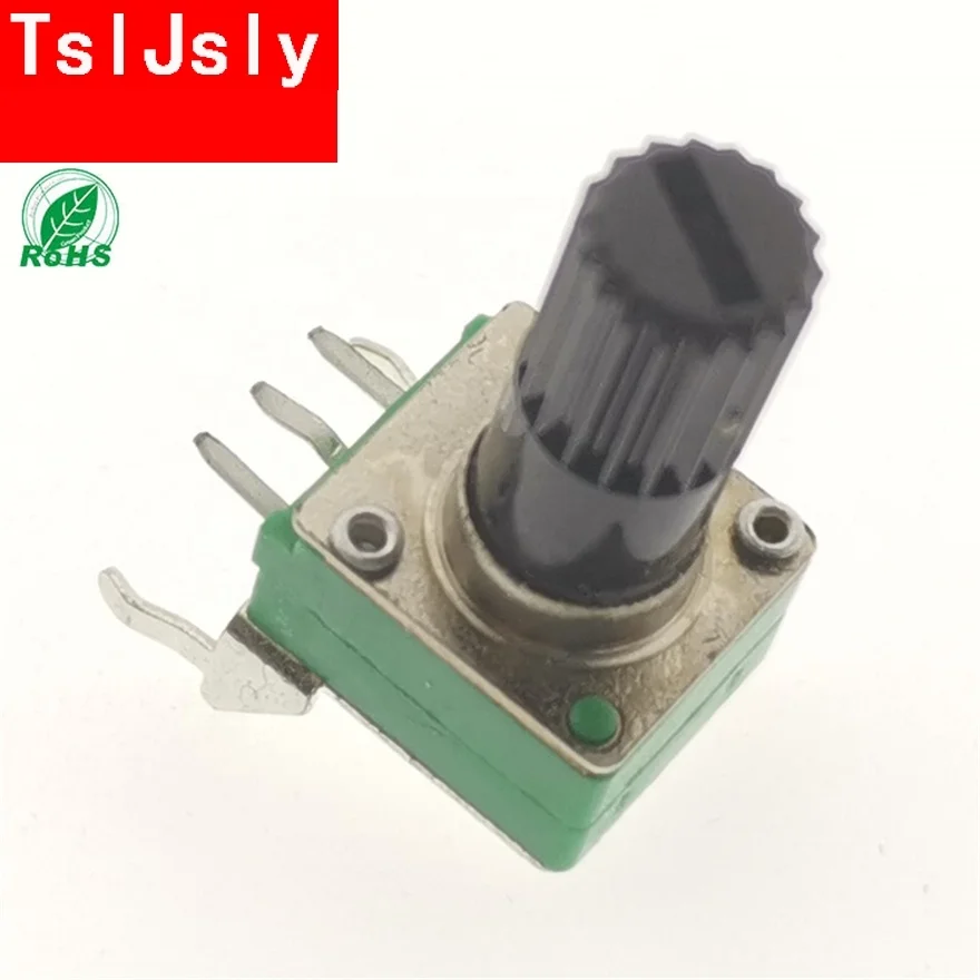 Tsljsly 1k 5k 10k 20k 50k 100k Ohm Carbon Firm 9mm Horizontal Plastic ...