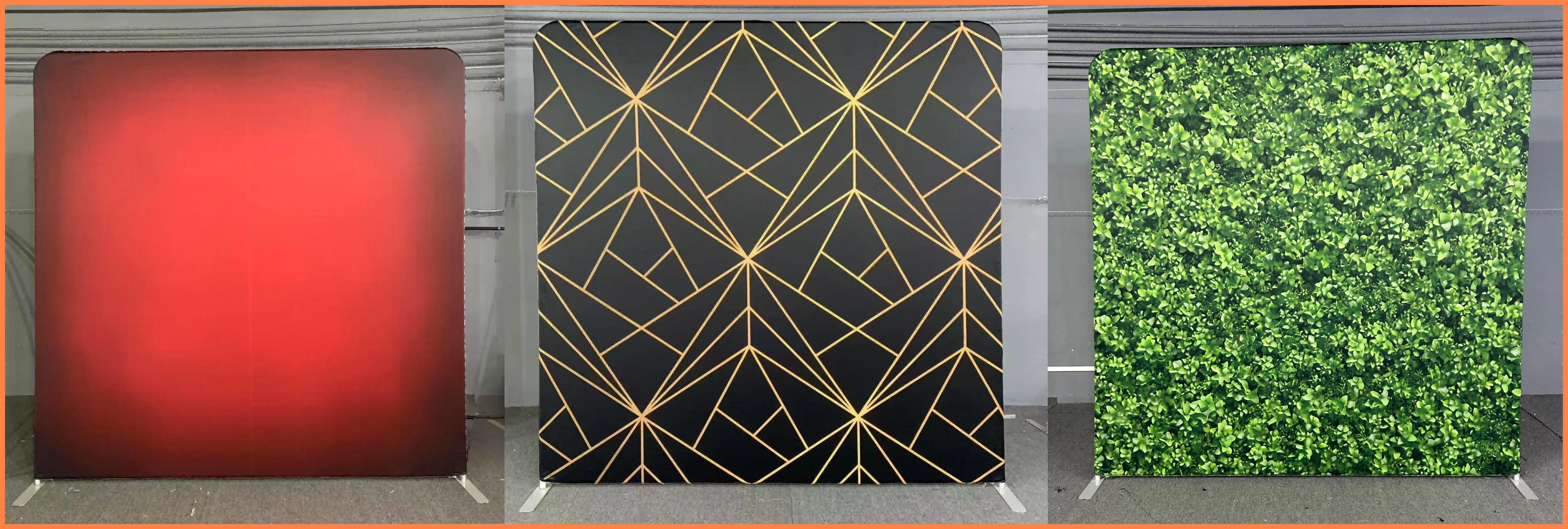 Custom Tension Fabric Backdrops for Events - Easyshow