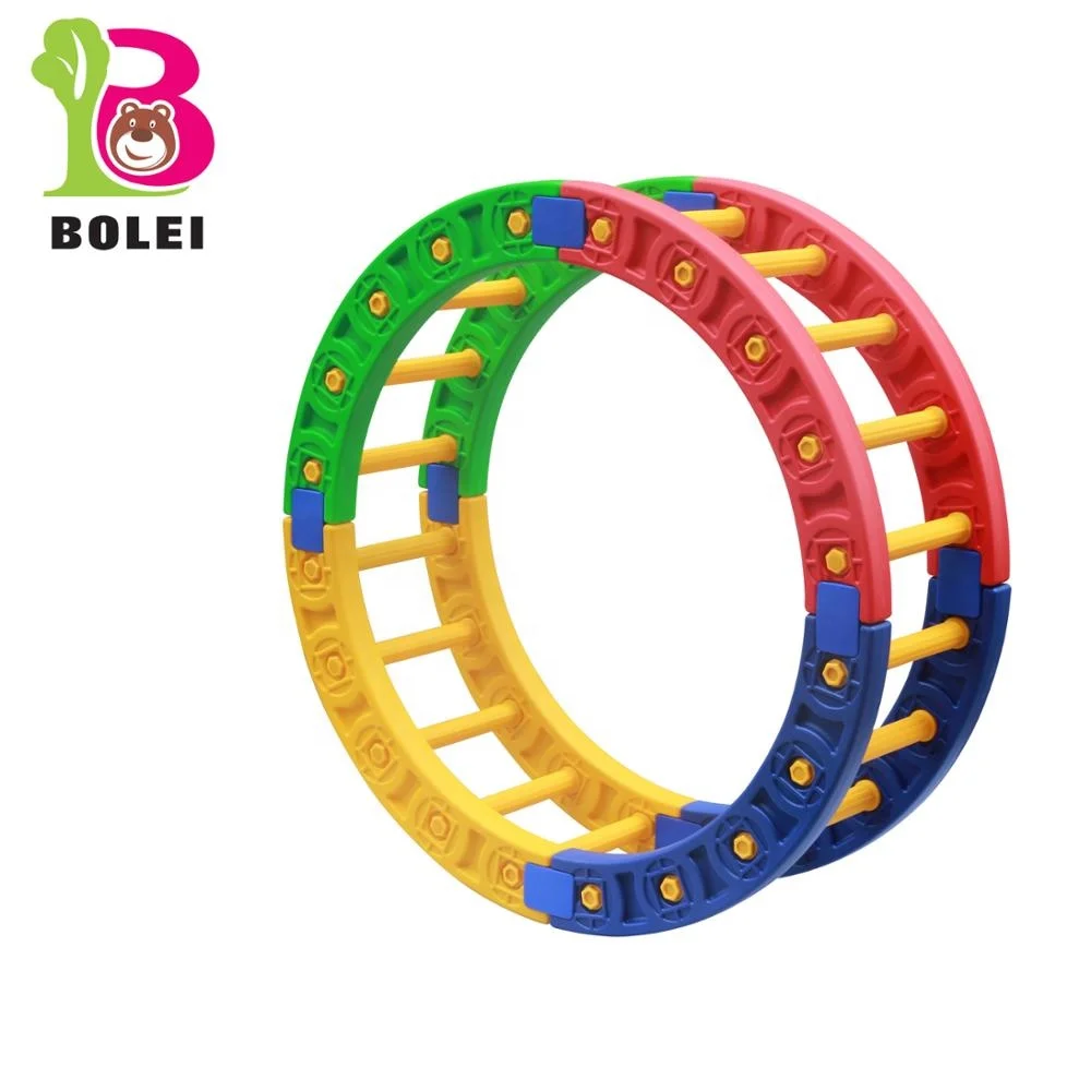 Kids 1/4 Circle Plastic Balance Toy For Early Education Kindergarten ...
