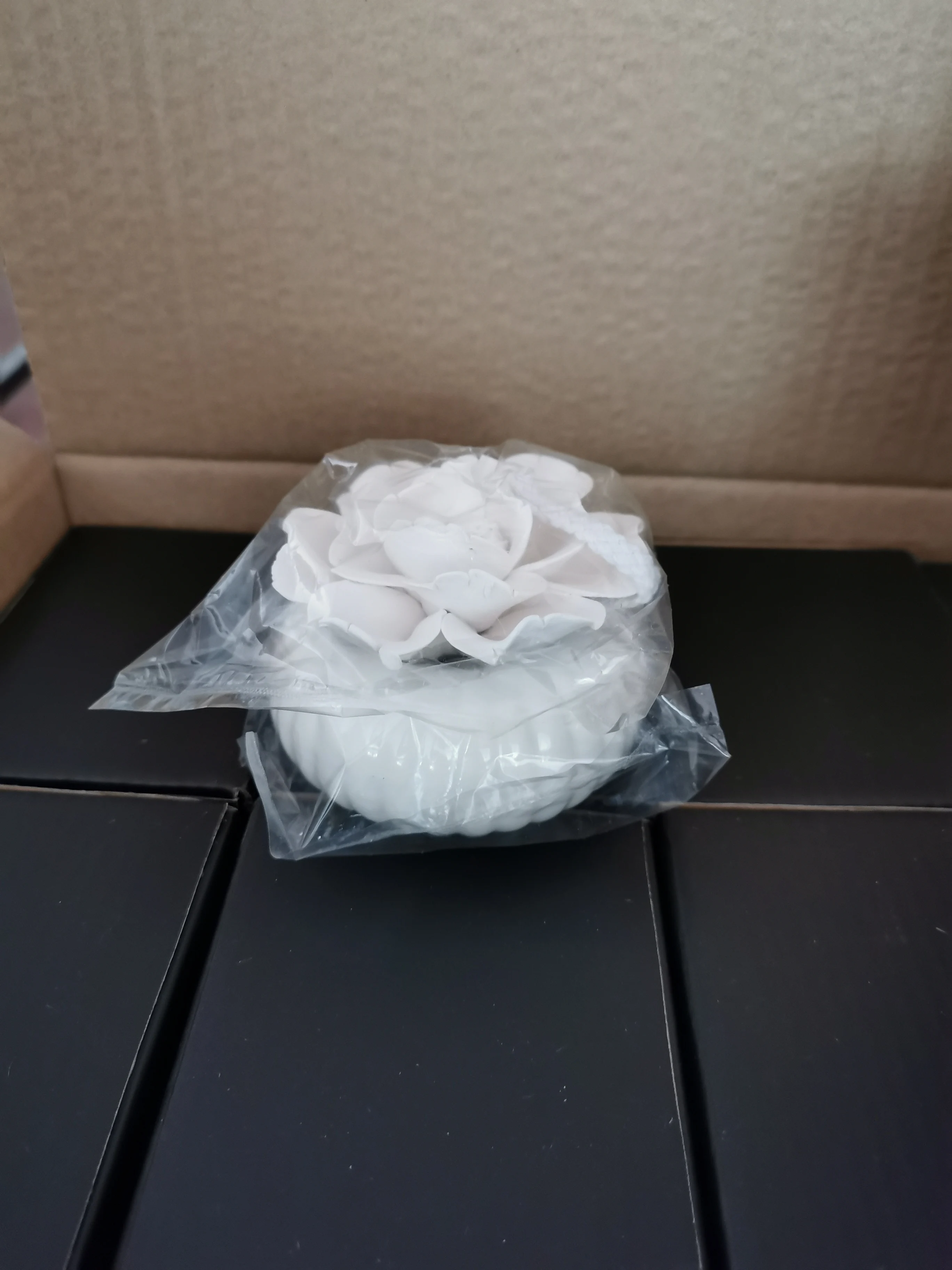 Ceramic Aroma Stone Ceramic Flower Diffuser Bottle Reed Flower Air ...