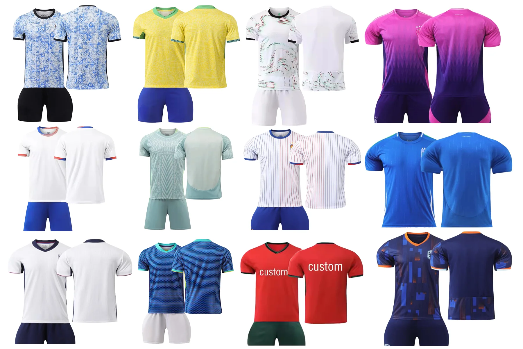 Customized Football Team Wear Sublimation Soccer Jersey Uniform Club ...