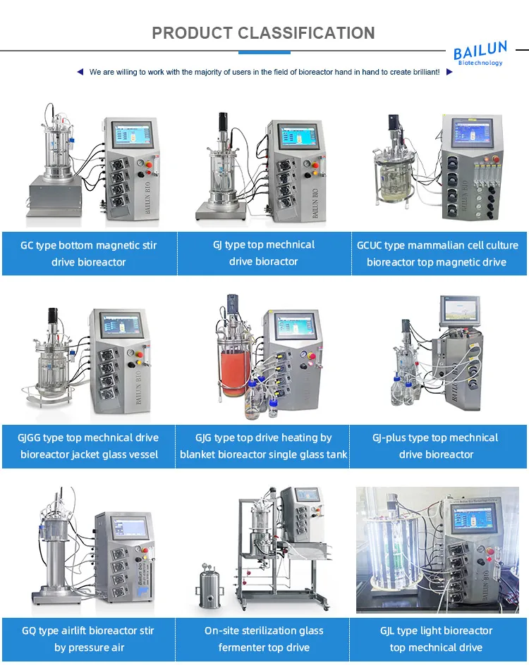 High Throughput Bioreactor Fermenter 1l Micro Bioreactor Mini ...