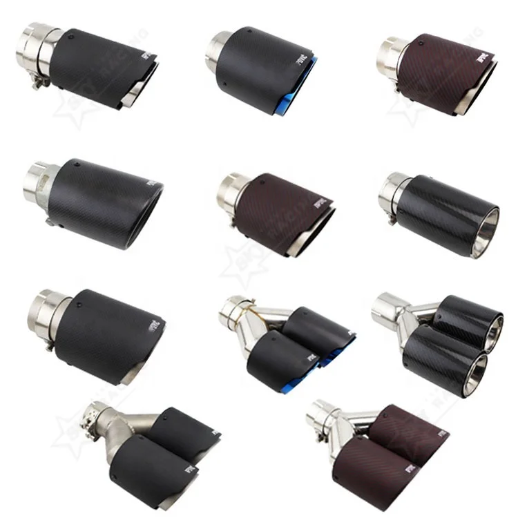 Akropovic Acrapovic Akapovic Carbon Fiber Stainless Steel Dual 60mm ...