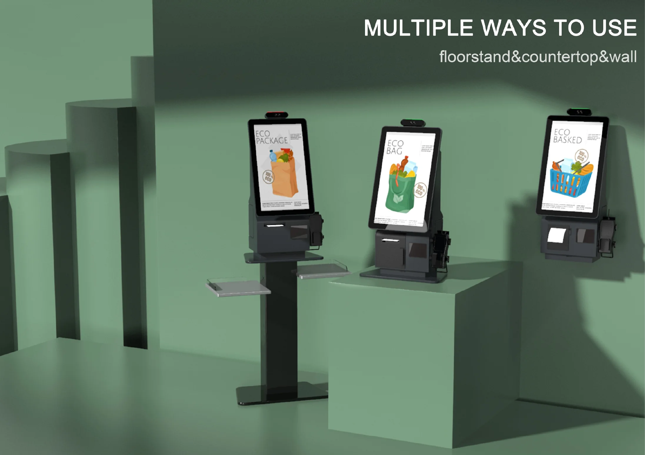 Customized Payment Kiosks 21 Self Order Kiosk Payment with Nfc Printing ...