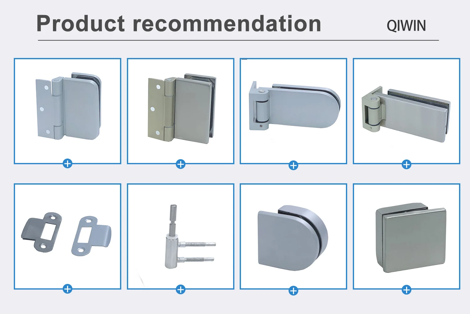 Office Partition Wall Door Lock Slim Frame Aluminum Glass Lever Handle ...