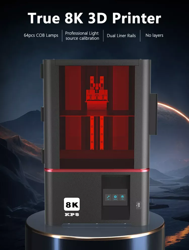 Photon Mono X 8k 3d Printer Kp8 Sla 10.3 Inches Lcd High Resolution Fast Speed 3d Printing Uv ...