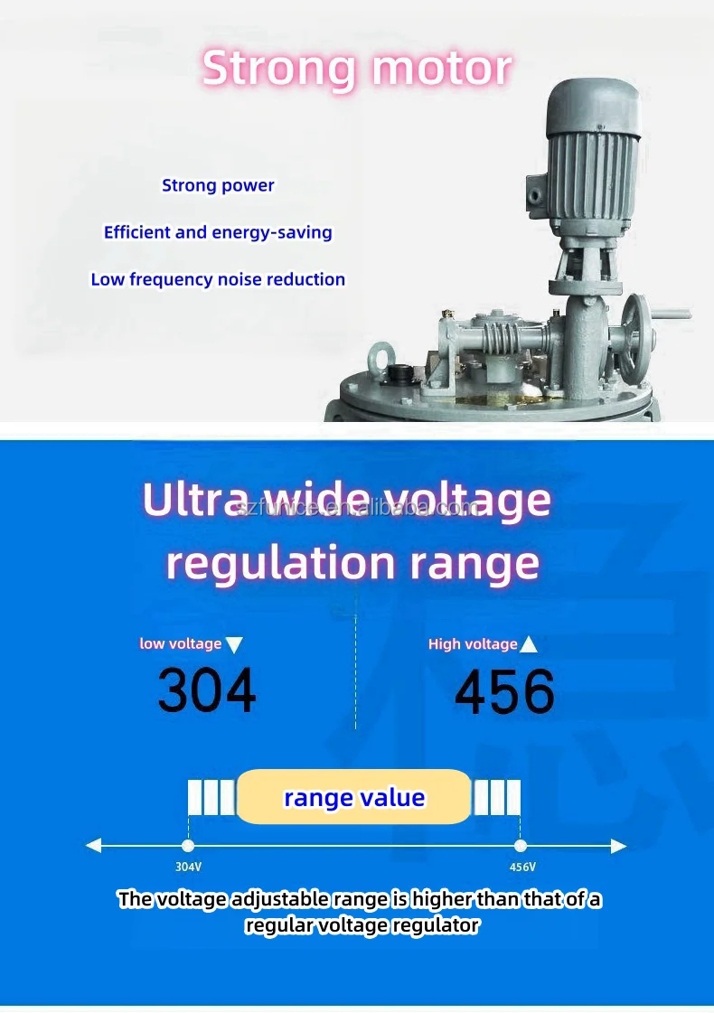 Three-phase 300 Kva Oil Immersed Electric Induction Voltage Regulator ...