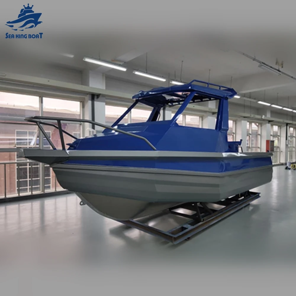 CE Certified 8.2m Aluminum Float Catamaran for Fishing
