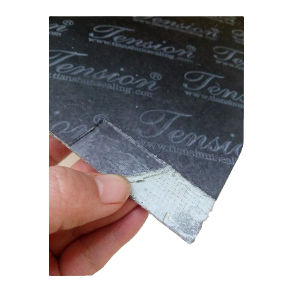 Coated Graphite Non Asbestos Rubber Sheet with Wire Mesh Reinforced ...