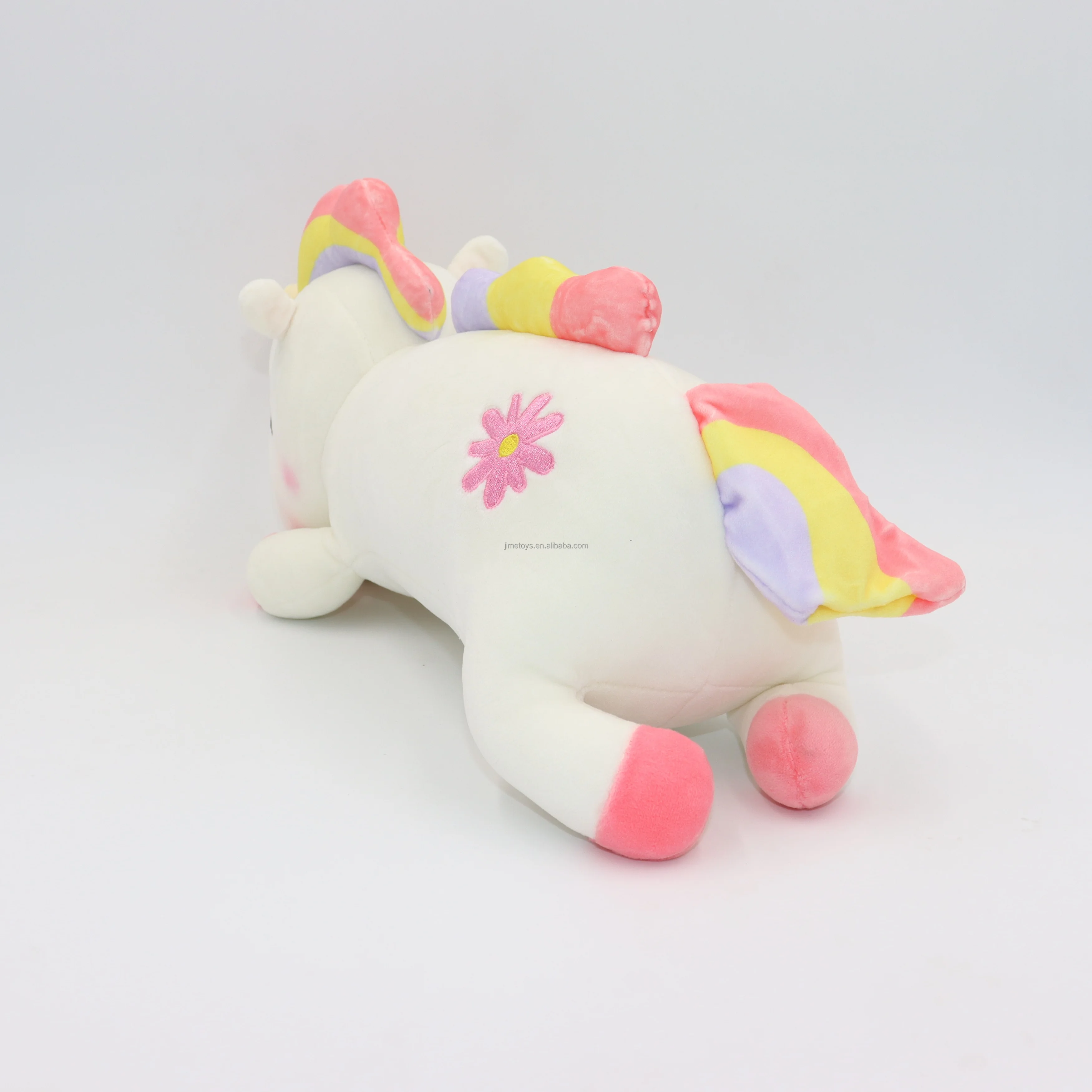 Unicorn Stuffed Animal White Unicorn Plush Cute Lying Unicorn Toy Gifts ...