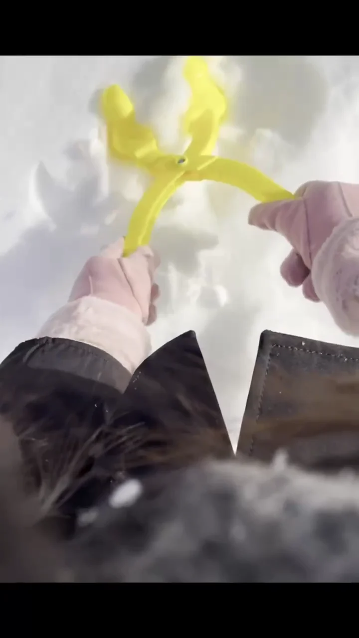 Snow Toy Snowball Fight Magic Snow Clip Outdoor Toy Parent-child ...
