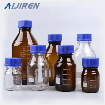 Laboratory Wide Mouth Gl45 Screw Top 500ml Transparent Amber ...