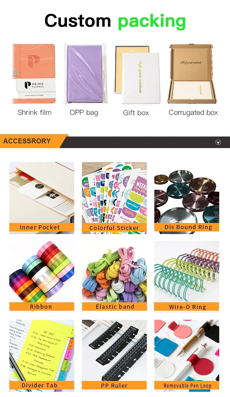 Custom 2025 Planner - Premium A5 Notebook in English