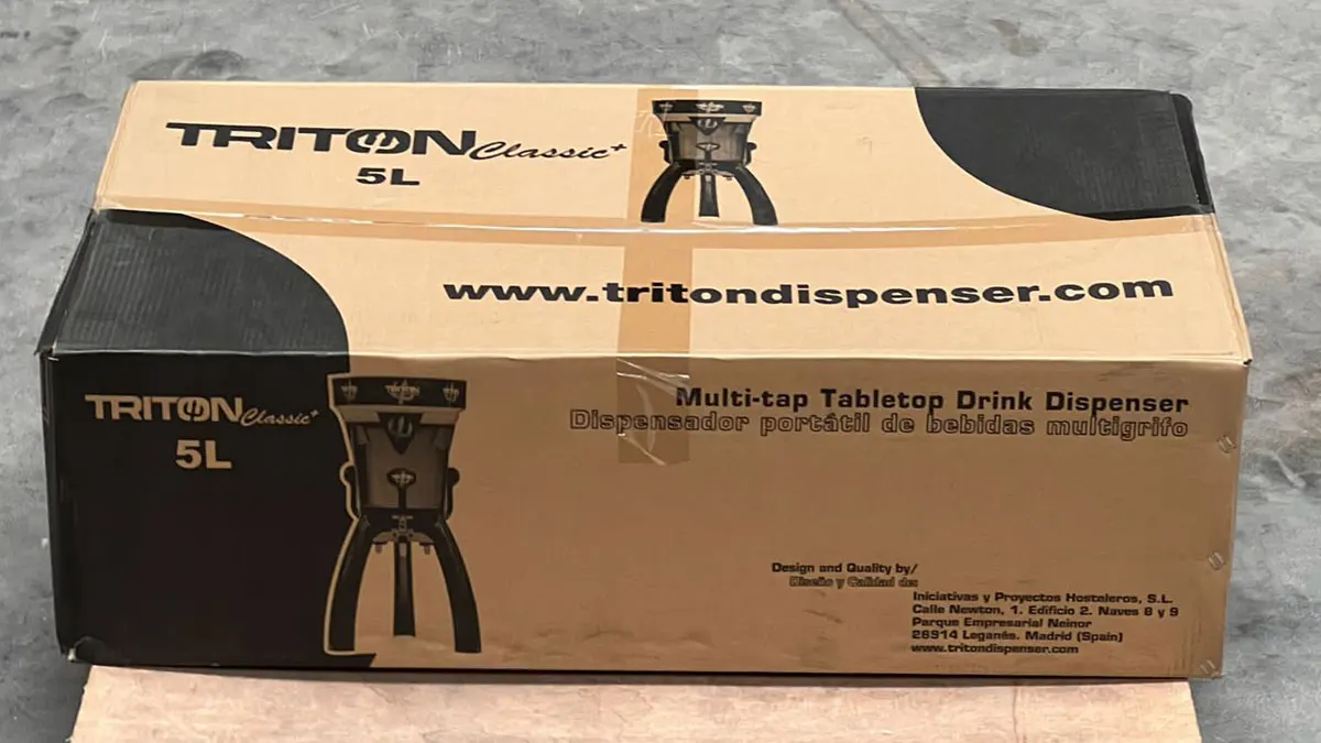 Hot Sell Tower Drink Dispenser For Draft And Bottles Triton Ice 4l With ...