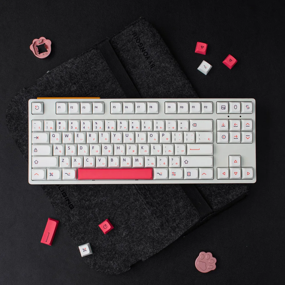 125 Key Momo Keycaps Set Dye Sublimation Key Cap Cherry Profile Keycaps ...