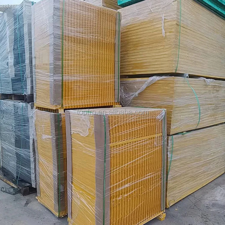 Frp Floor Grating Walkway Plastic Frp Tree Pool Protection Grid