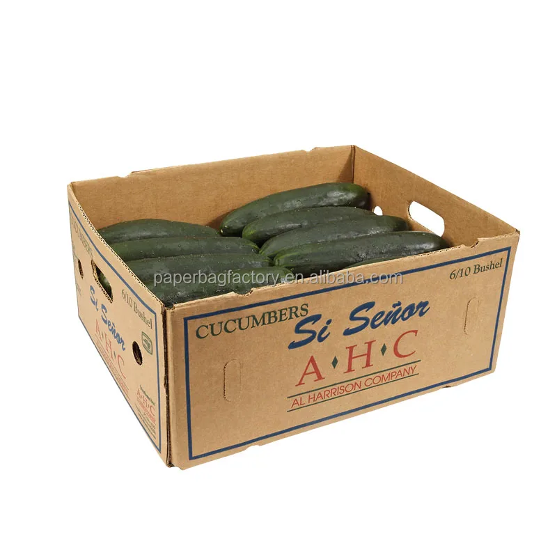 Custom Branded Recyclable Cucumber Vegetable Fruit Package Coated ...