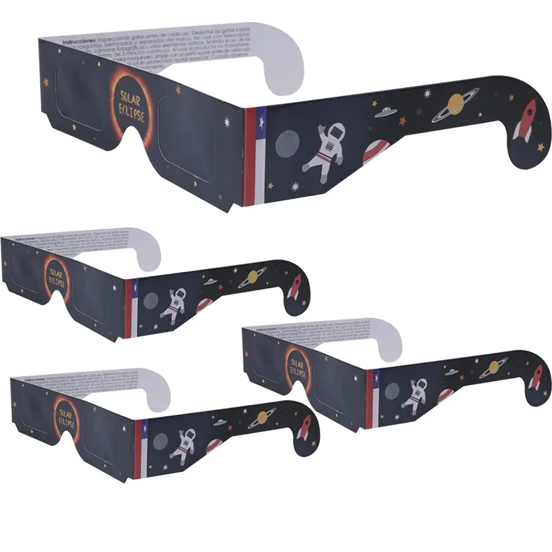 April 8 2024 Iso Certified Solar Eclipse Glasses Customized Design ...