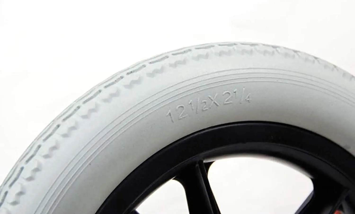 Plastic Spoke Wheel 12-inch Solid Tire Plastic Wheel 12 1/2 X 2 1/4 ...