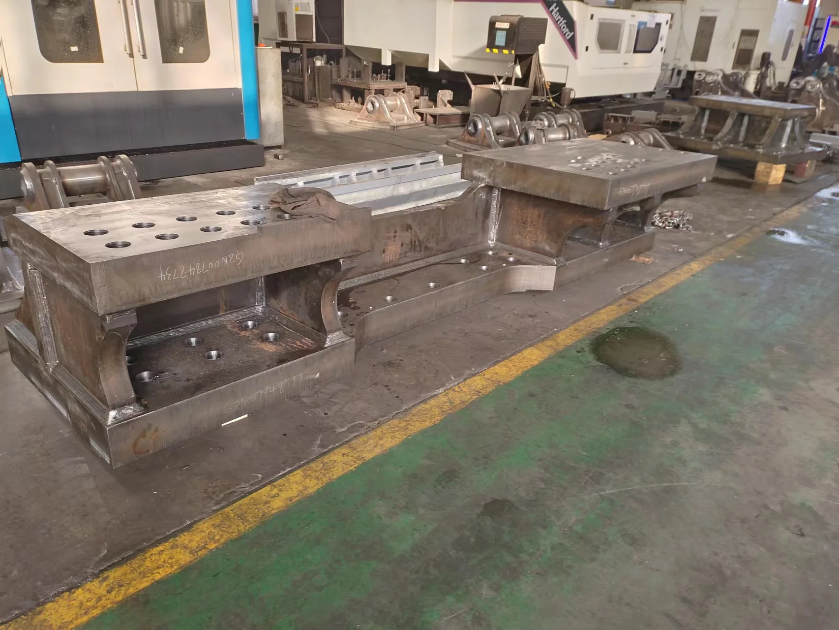 Custom Steel Frame Fabrication Services Large Heavy Duty Metal Steel ...