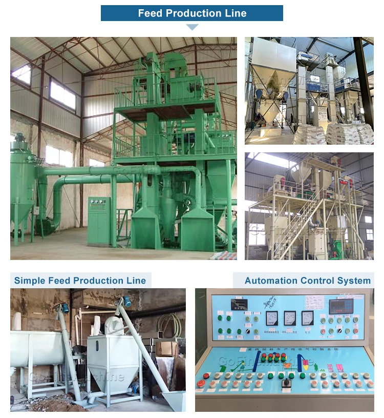 Hight Efficiency Small Poultry Feed Pellet Making Machine Production ...