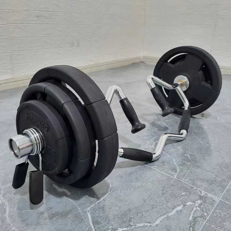 Gym Professional Biceps Triceps Training Barbell Swiss Rod Multi ...