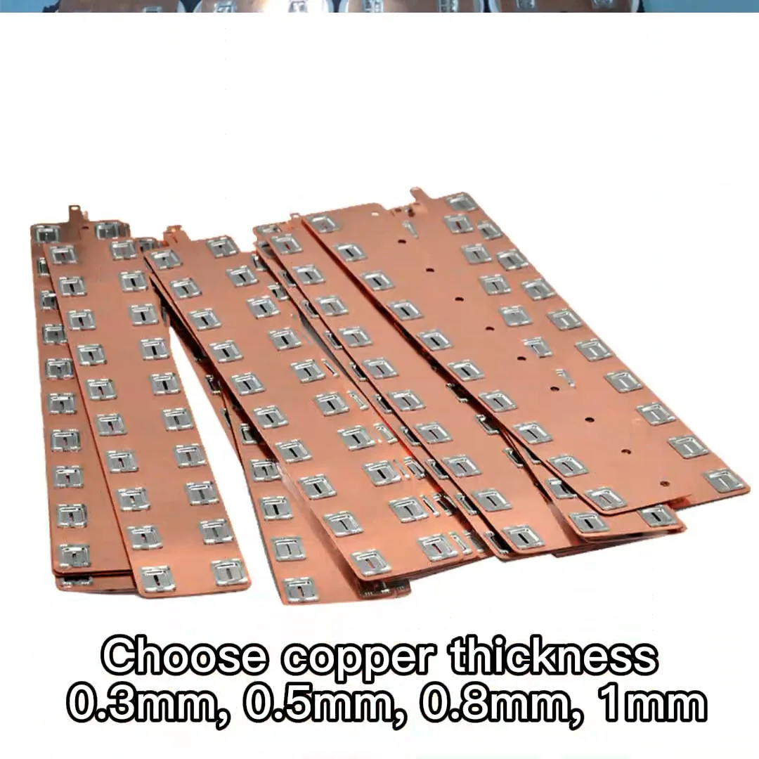 Wellgo Customized Flexible Copper Busbar Replace Weld Strip Nickel ...