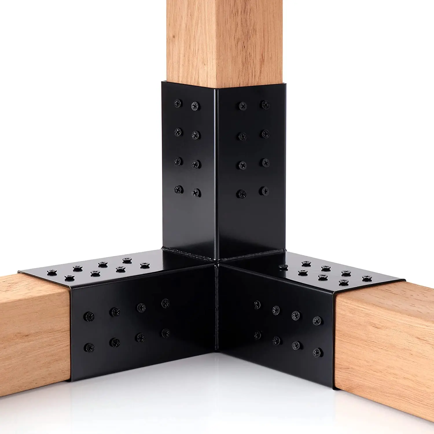 Pergola Kit Corner Connector Brackets Heavy-duty Wood Stand Post Base ...