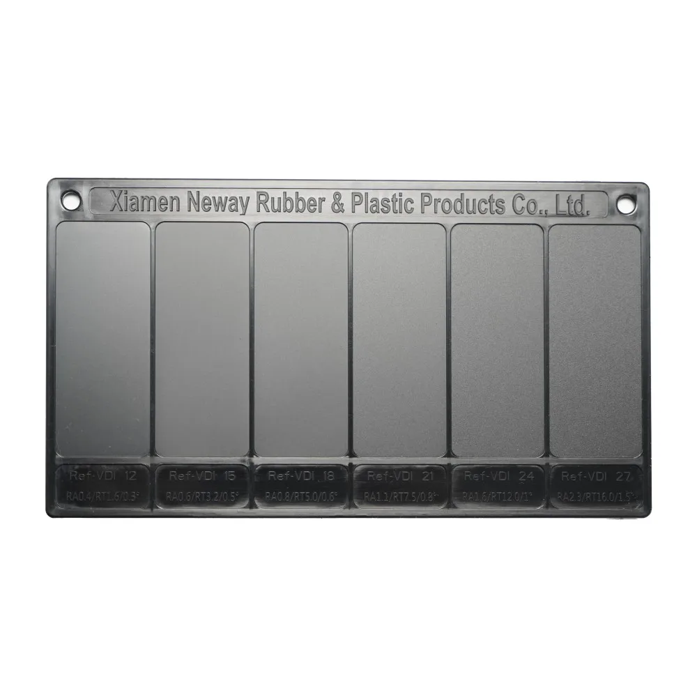 VDI 3400 & SPI-SPE Finish Card - Injection Molded Plastic Surface ...