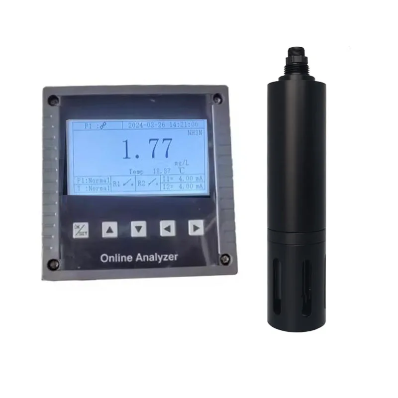 Ammonia Analyzer and Probes for Wastewater Ammonia Nh3 Detector Sensor ...