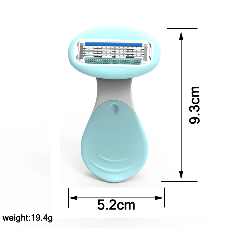Anti-clogging Personal Trimmer Hypoallergenic Female Shaver Precise 4 ...
