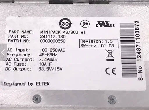 Bộ Đổi Nguồn Eltek 241117.130 – Công Xưởng Máy - Vật Tư Công Nghiệp