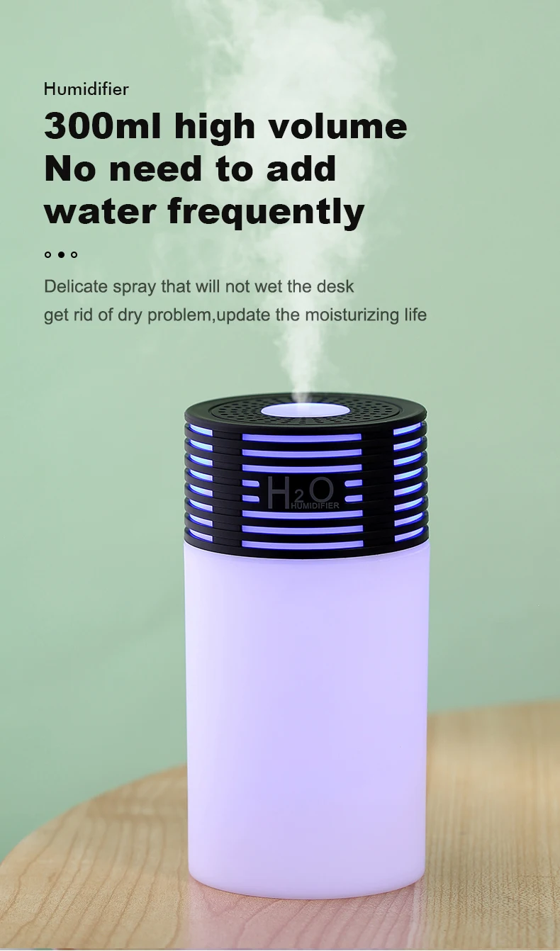 Automatic Nano Mist Car Ultrasonic Humidifier Usb Portable Cup Air ...